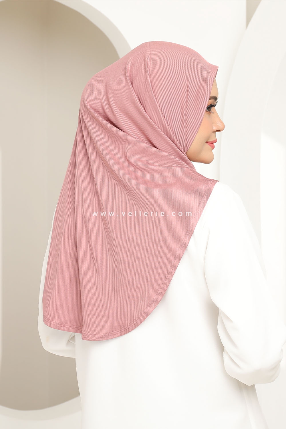 Tudung Ezy Daisy SARUNG EZ08A - Rouge